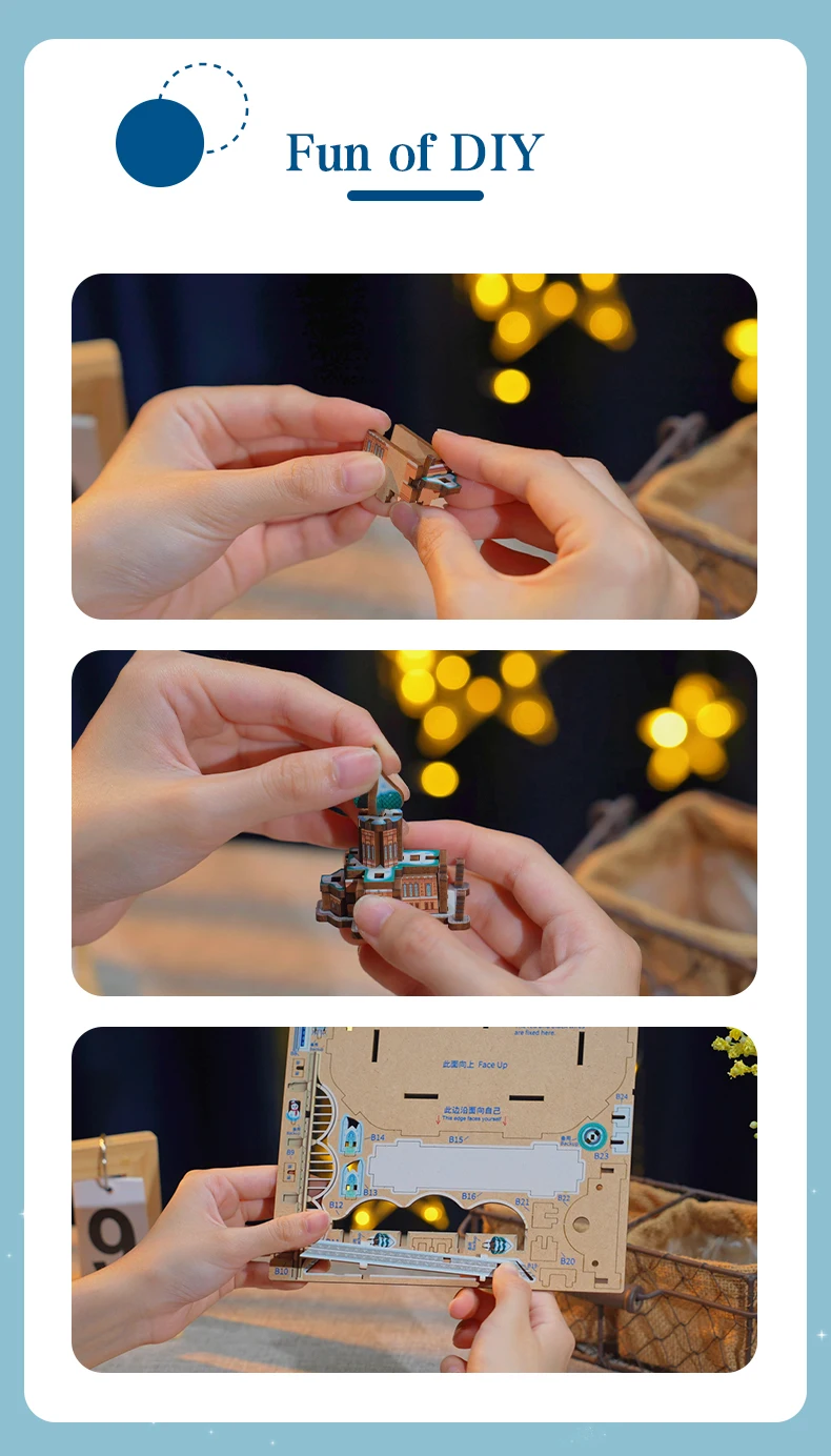 Tonecheer Snow World Music Box The Song Katyusha Ice And Snow Music Box ...
