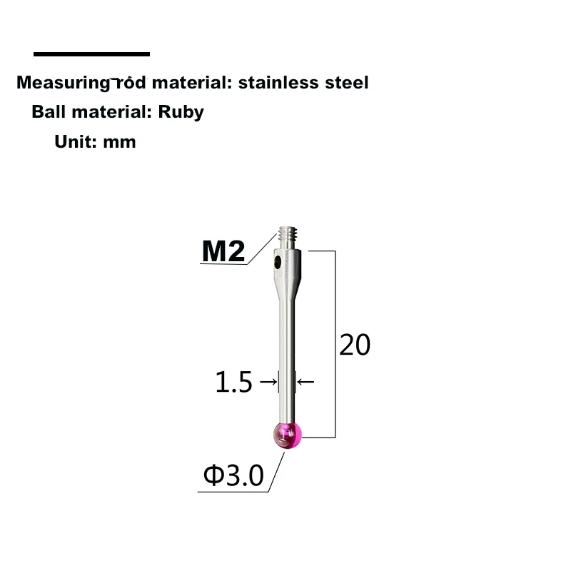 Coordinate Measuring Non Standard Custom Dial Indicator M2m3m4 Tungsten ...
