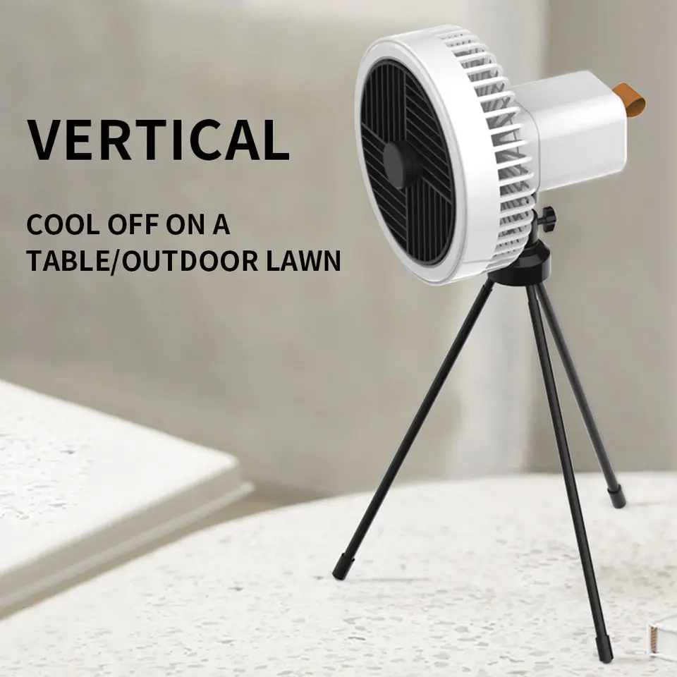 Folding 3 In 1 Outdoor Electric Fan Usb Rechargeable Portable Fan ...