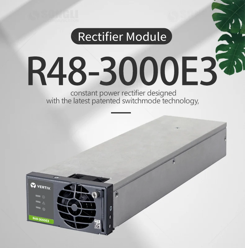 48V 3000W Telecom Power Supply - Vertiv Emerson R48-3000e3