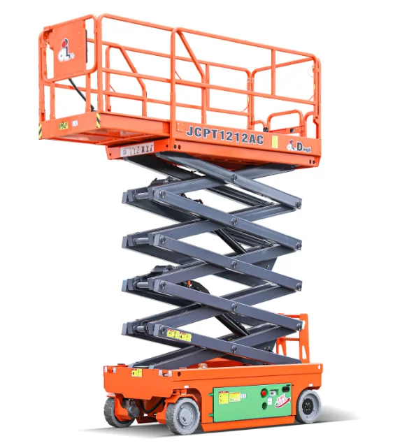 DINGLI JCPT1212AC Mobile Scissor Lift - 10m Height, 320kg Capacity