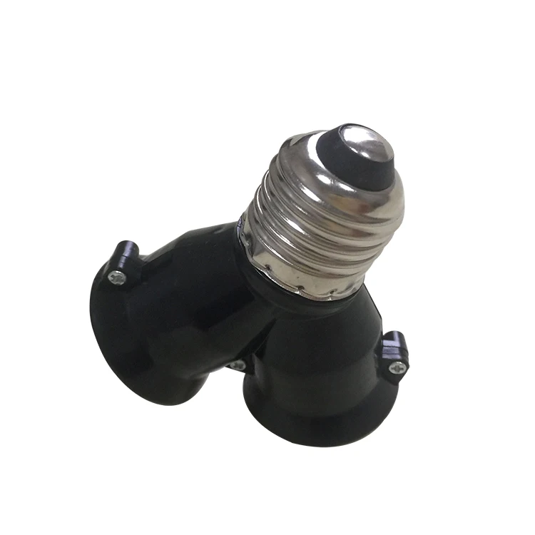 Bakelite Lamp Holder E27 To 2e27 Light Adapter Socket Adapter - Buy E27 ...