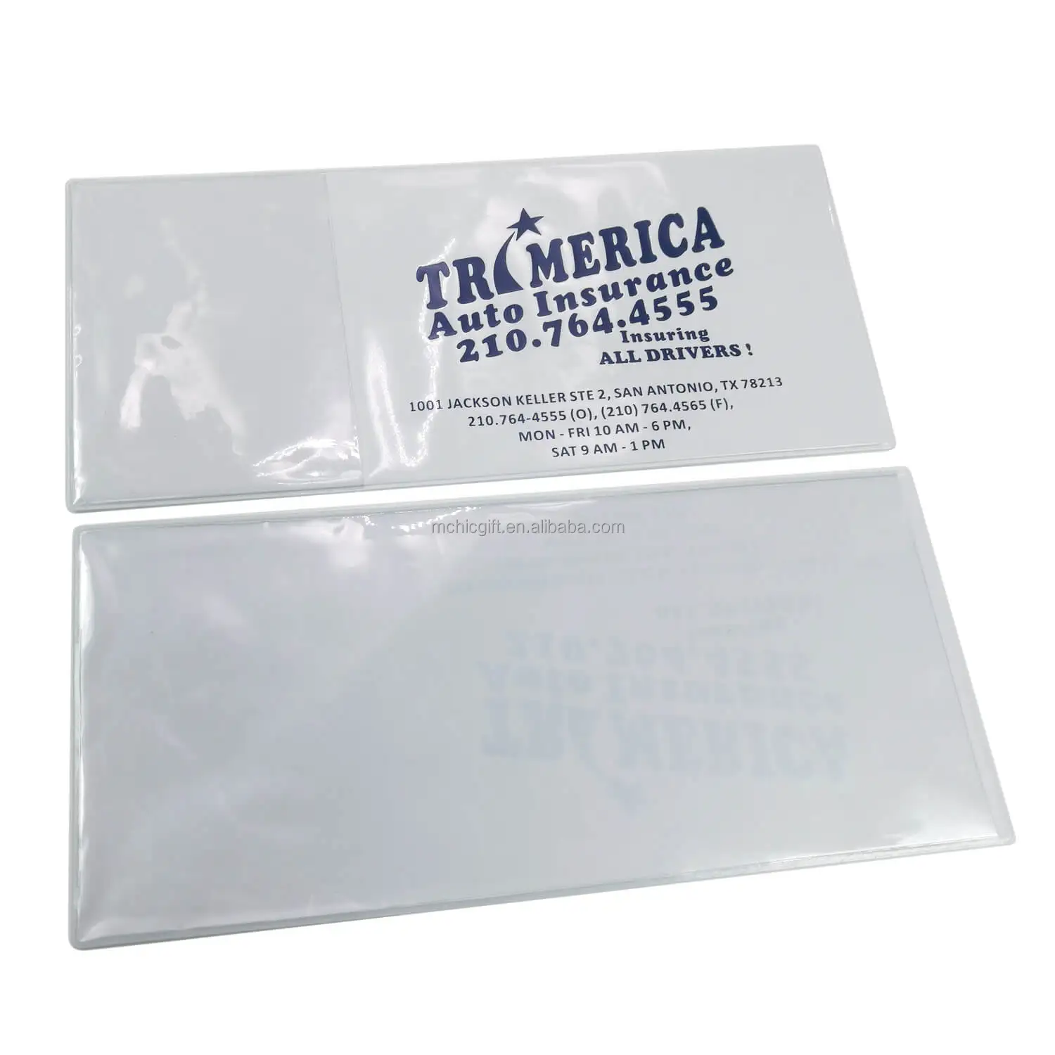 Customized PVC Ticket Holder - Ideal for Lottery & ID Cards