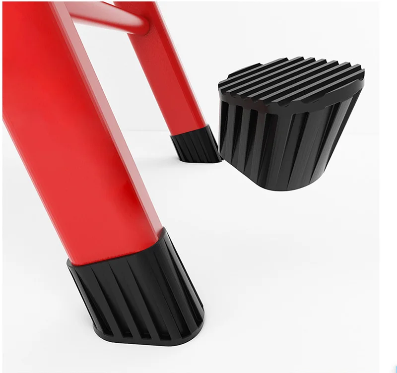 Anta Design 2-5 Step Folding Ladders Red Supermarket Protective ...