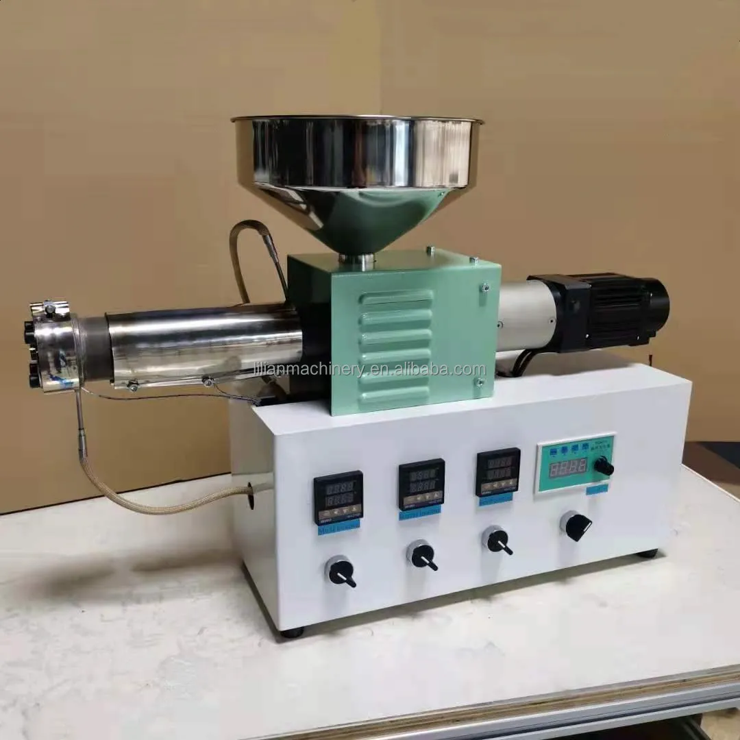 Sj25 High Temperature Peek Ptfe Screw Extruder Small Laboratory Desktop ...