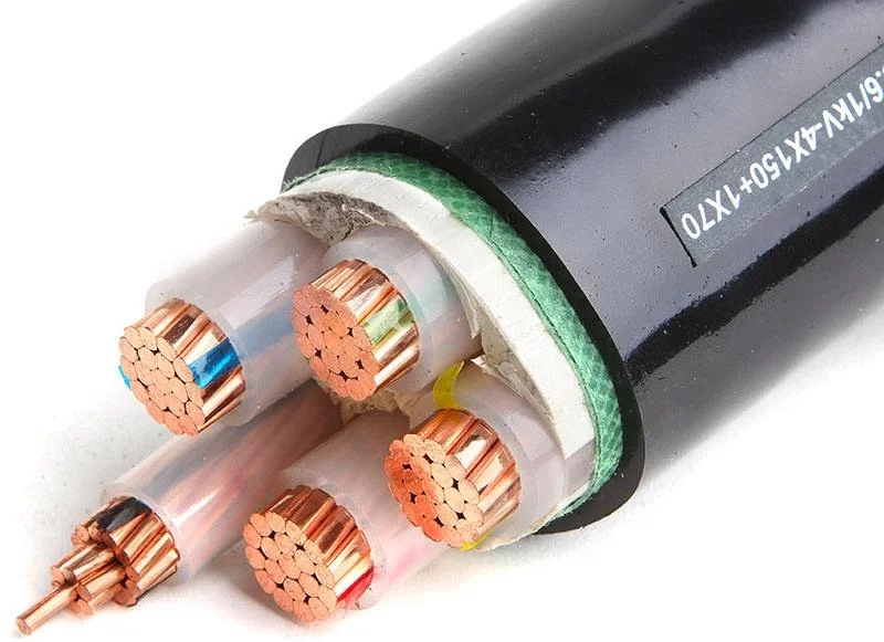 Copper Core Pvc Insulated Armoured Power Cable Mlfc/yjv22/yjv32 - Buy ...