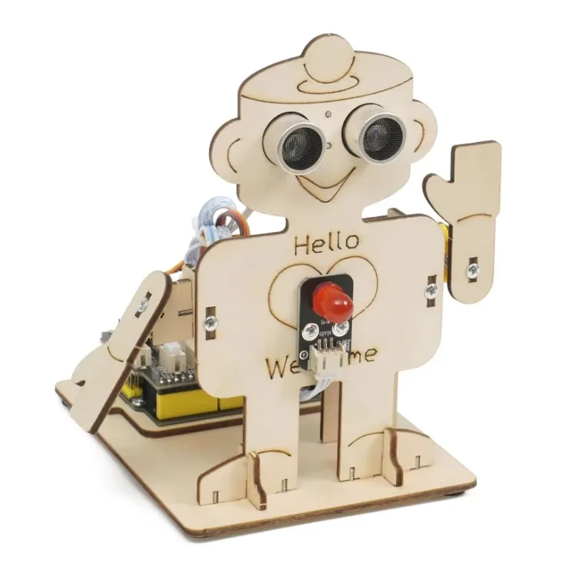 DIY arduino Kids Robot Kit Stem Educational Programming Science ...