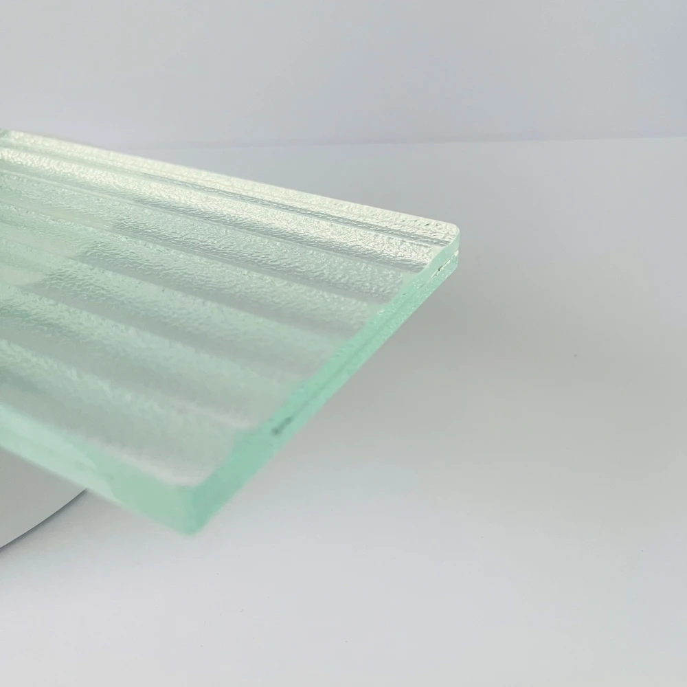 Weaving Fluted Ribbed Glass Laminated Glass - Buy Tempered Glass Wire ...
