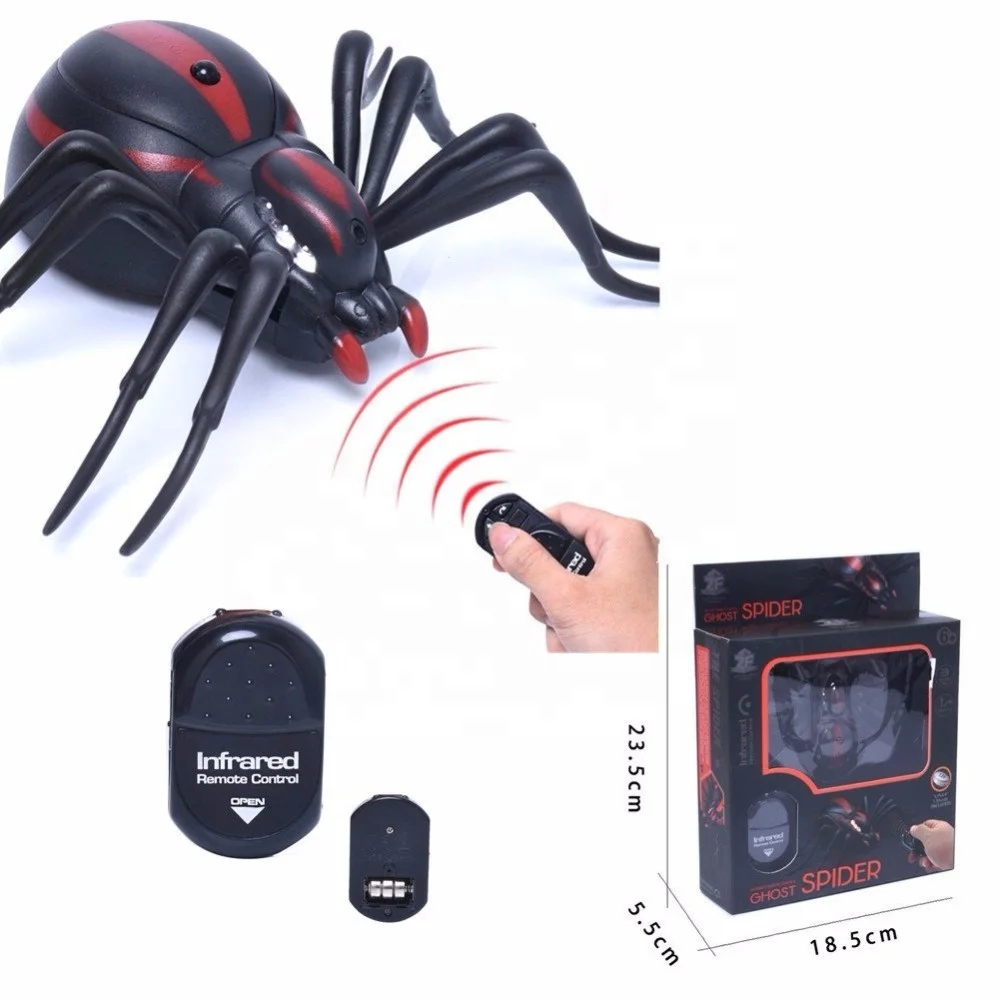 Spider with Remote - Remote Control Spider Toy Prank