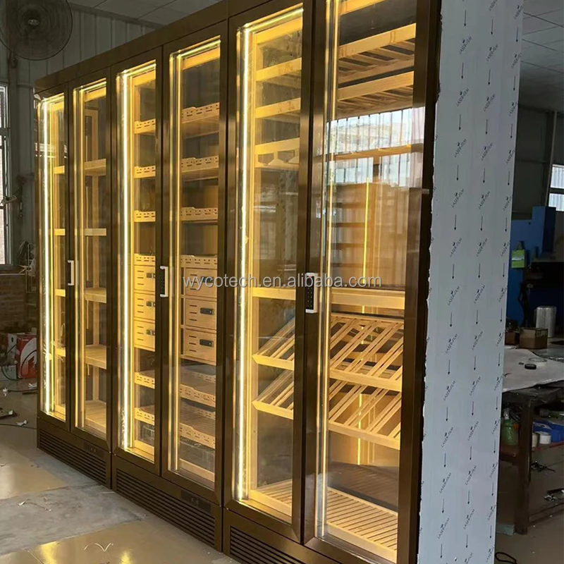 Mesallen Electric Cedar Cigar Humidor Cabinet - 3 Year Warranty