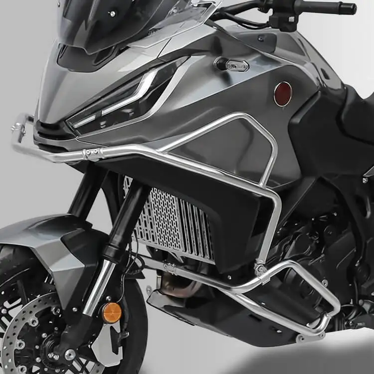 XXUN Motorcycle Upper Lower Crash Bar Engine Guard Frame Falling ...