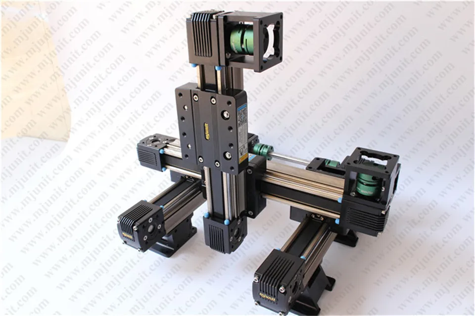 Mjunit 3 Axis Xyz Glue Dispensing Side Standing Synchronous Belt Sliding Table Linear Module ...