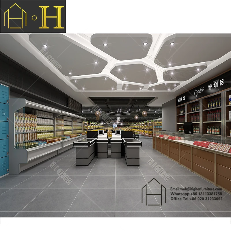 Modern Retail Shelving - Customized Display Solutions