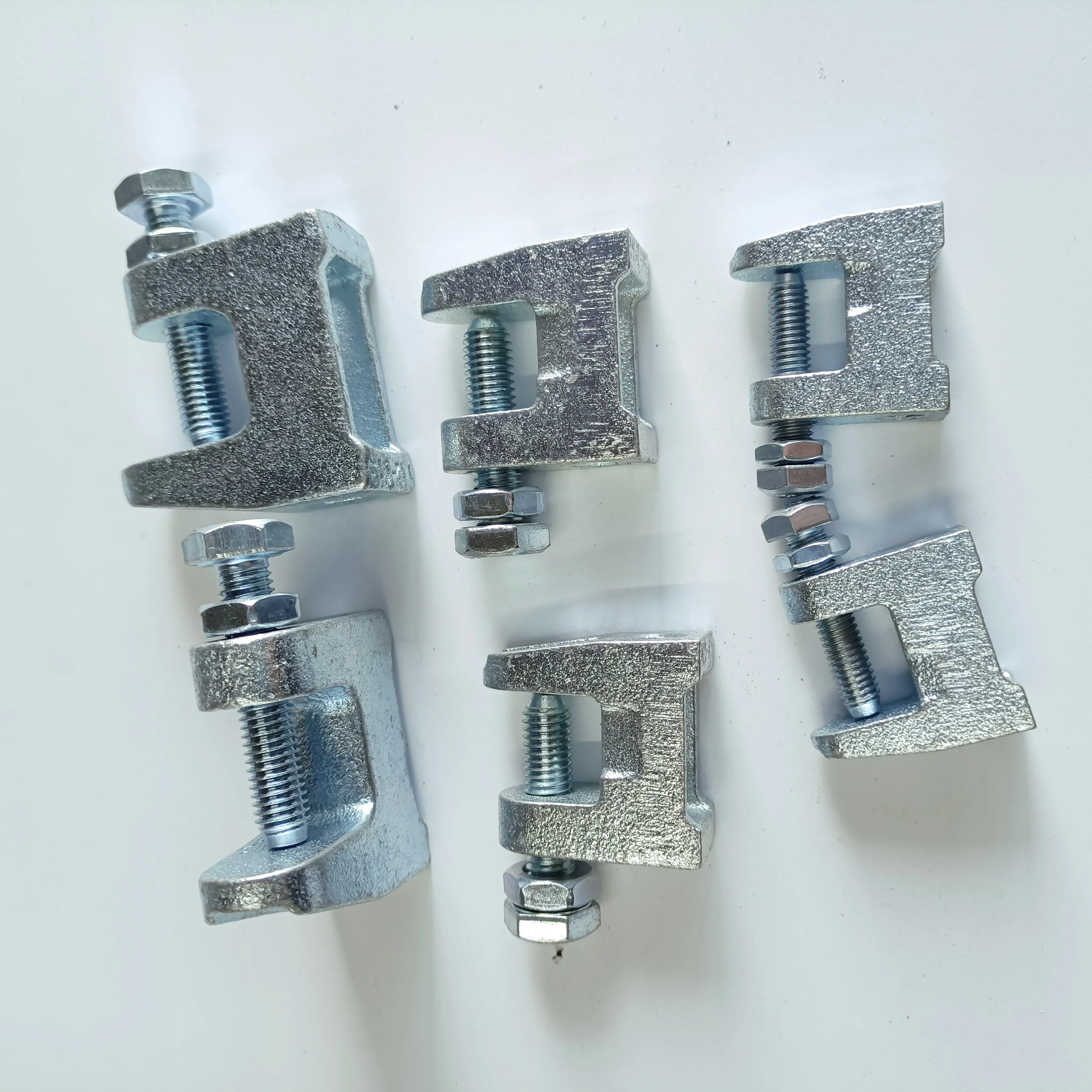 Galvanized Cast Iron M8 M10 Wide Mouth Beam Clamps - Buy Beam Clamps ...