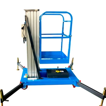 Bgjx Manual Single Mast Lift Aerial Lift Single Person Aluminum Alloy ...