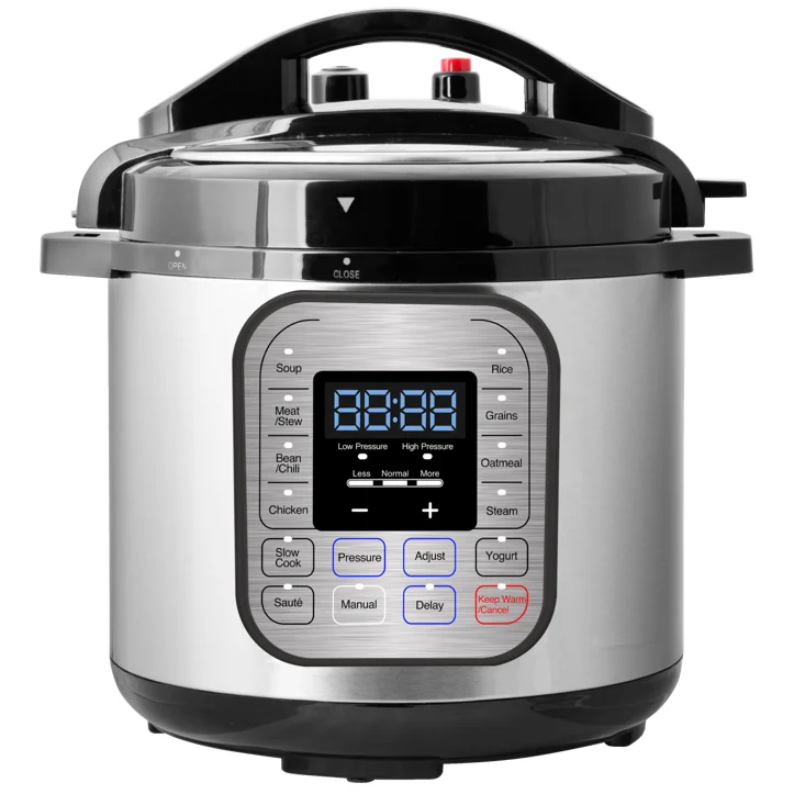 One Button Quick Release Pressure Cooker 6 Qt 11-in-1 Multi-use ...