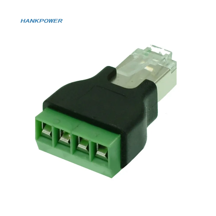 RJ45 4P4C to RS485 Terminal Adapter for Network Signals OEM | Wholesale