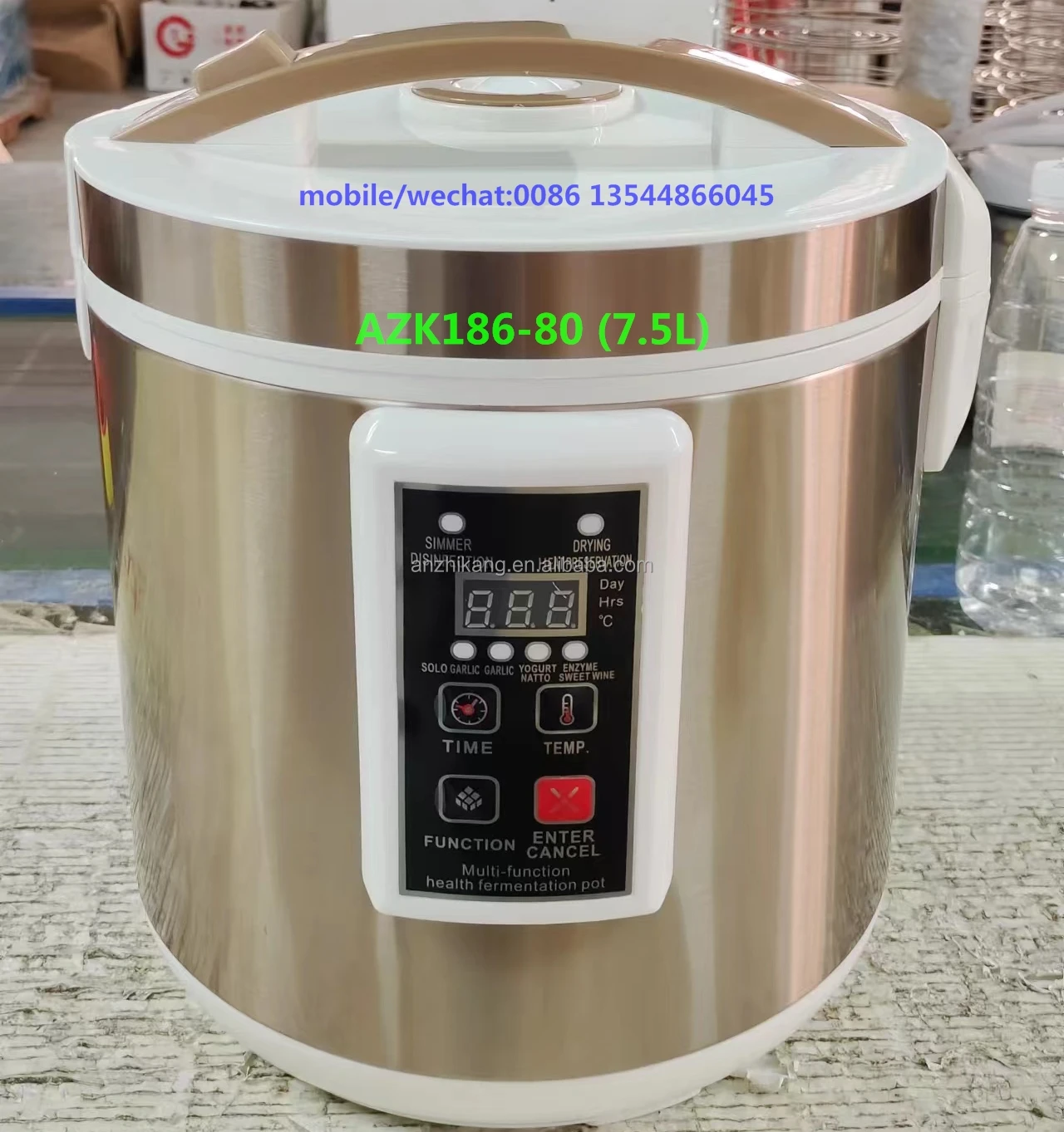 AZK186-80 Laboratory Fermenter Bread Fermentation tank Black Garlic ...