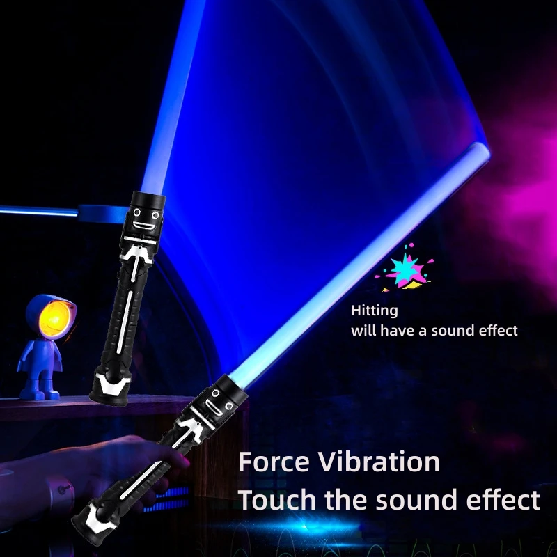 Upgraded Laser Sword - LED Expandable Telescopic Light Swords