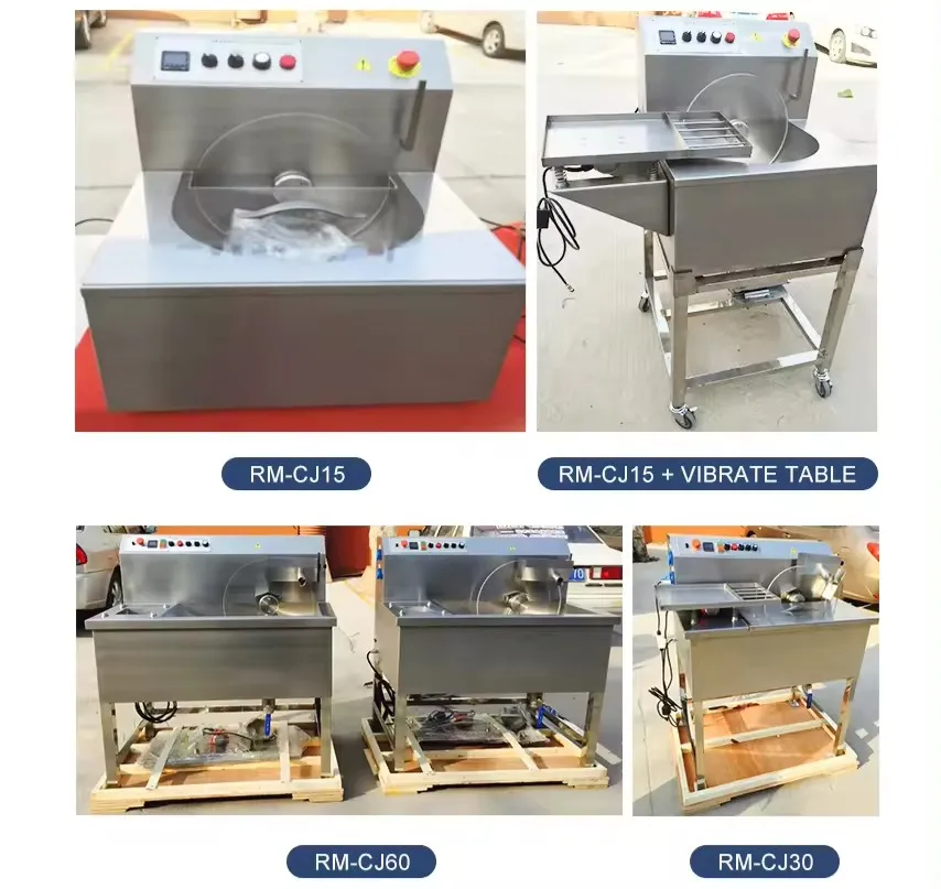 Mini Chocolate Tempering Machine - 5 Kg Mold Enrobing