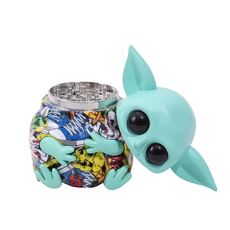2023 Yoda 55MM Portable Herb Grinder - High Quality & Customizable