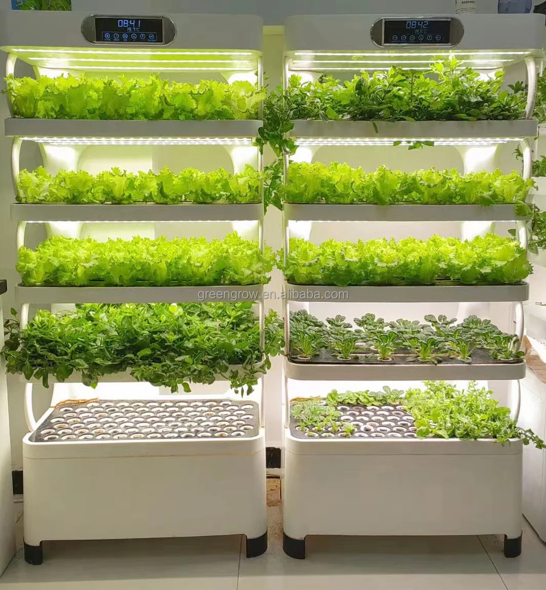 Smart Garden Planter Pot - Vertical Greenhouse Hydroponics