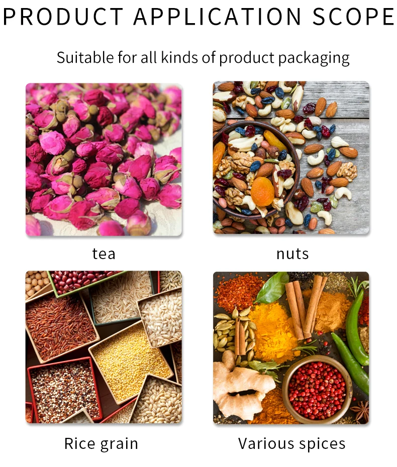 Customized Logo Baggies Stand Up Pouch Food Gold Packaging Bags Zip ...