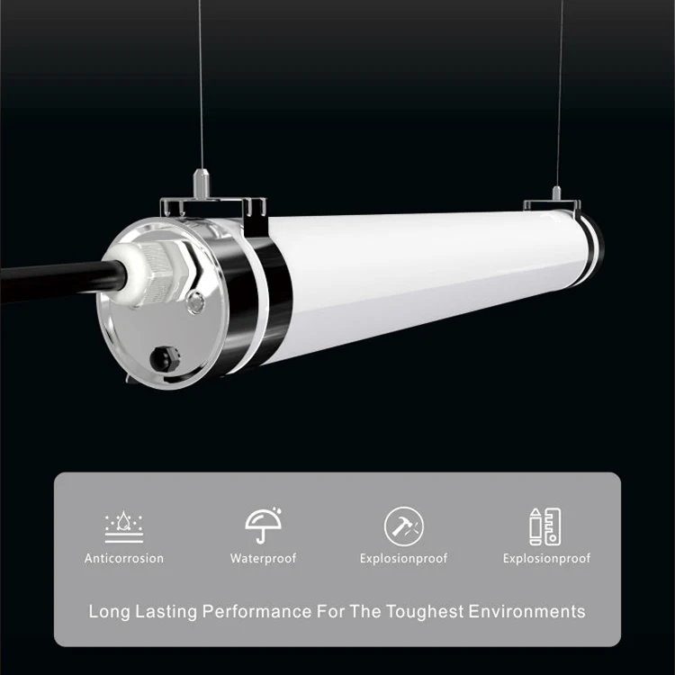 IP69K LED Tubular Light - Durable, Waterproof, and Efficient