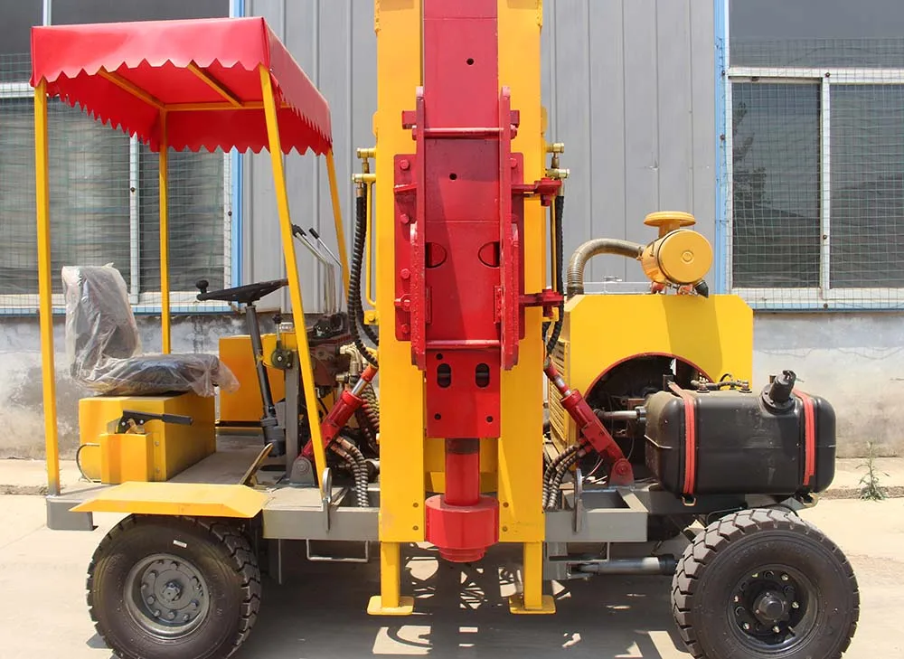 Diesel Power Photovoltaic Post Pile Driver Machine - Buy Pile Driver ...