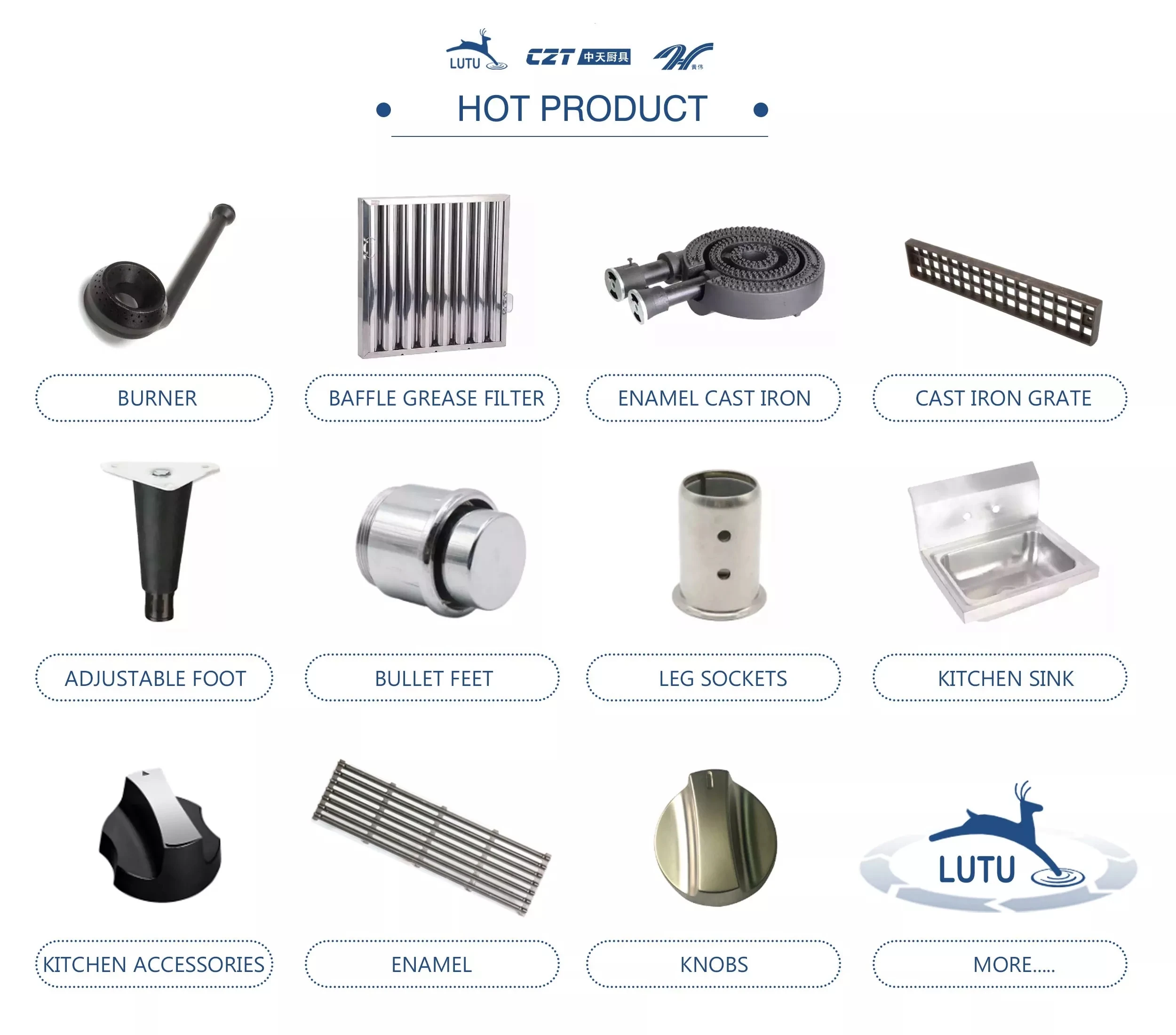 Commercial Liquefied Gas Cast Iron Fierce Fire Stove Natural Gas ...