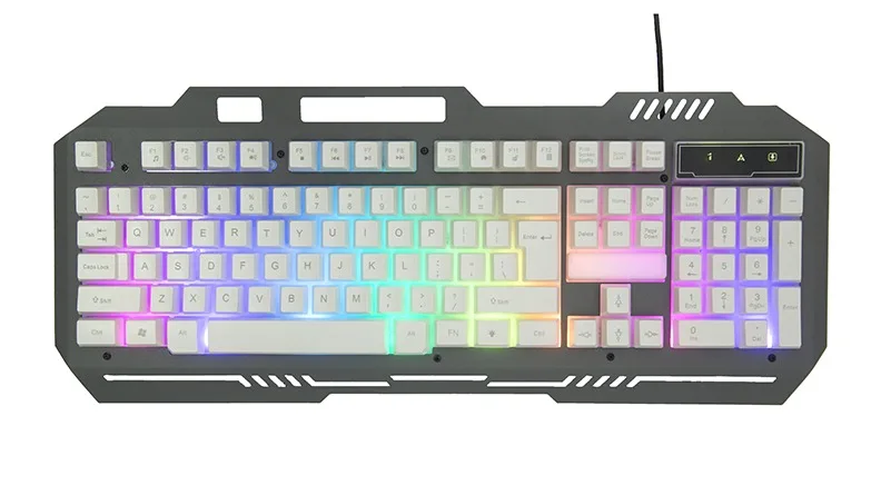 Rgb Backlit Gamer Keyboards Usb Wired Keyboard Computer Game Keyboard ...