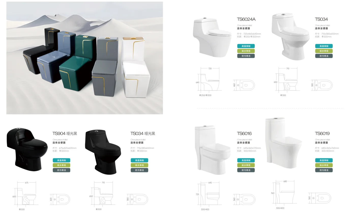 European Matte White Floor Mounted One Piece Modern Ceramic Rimless ...