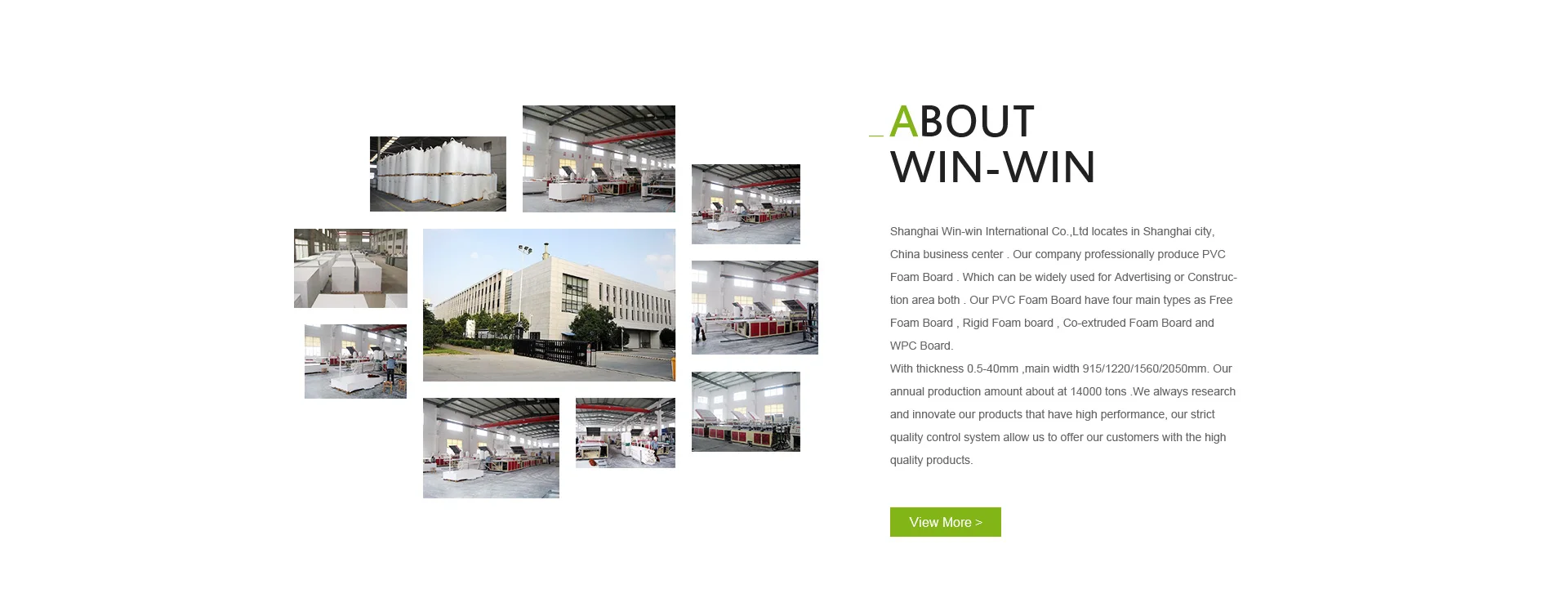 Company Overview - Shanghai Win-Win International Co., Ltd.