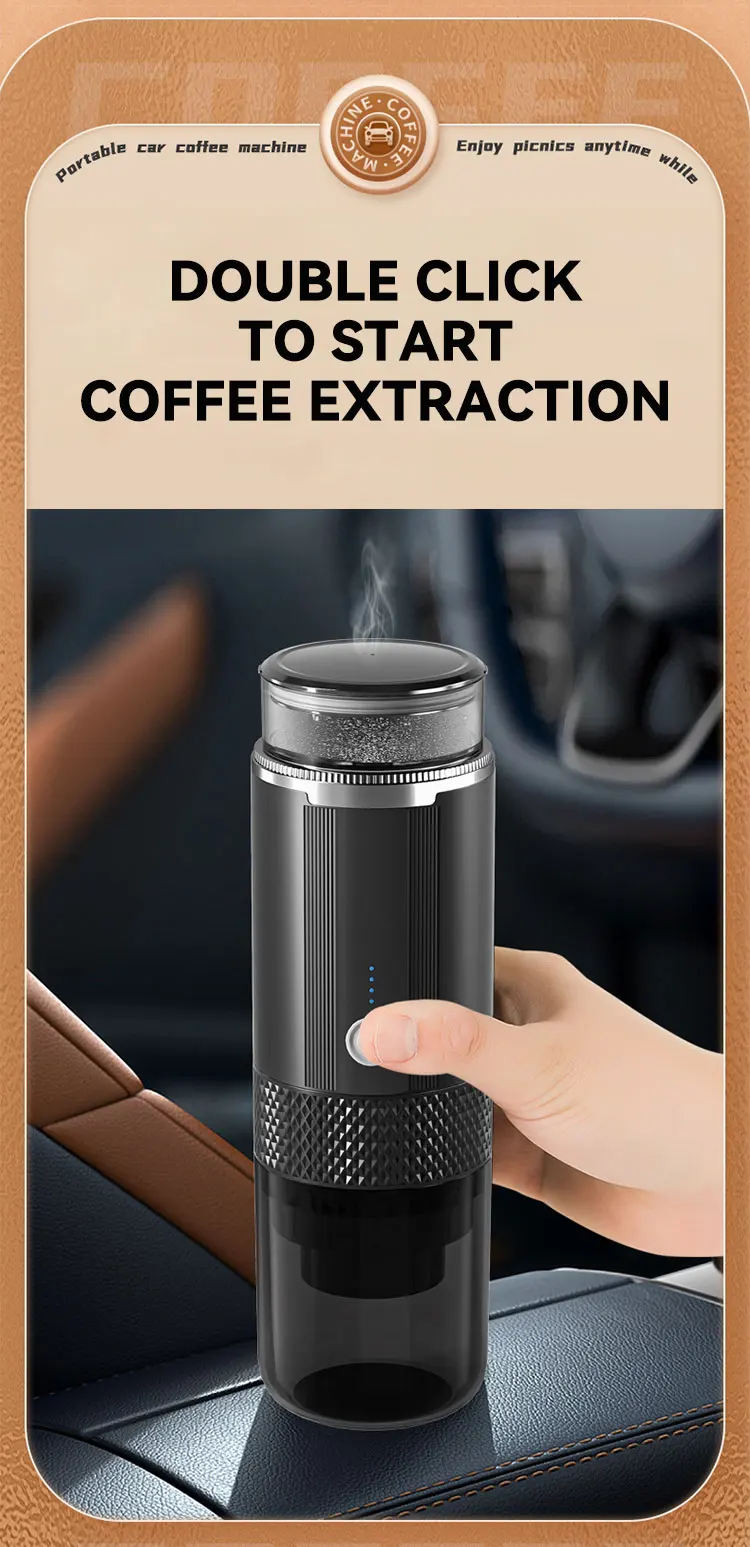 2025 Good Business New Trending Camping Electric Travel K Cup Car Mini ...