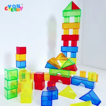 Translucent Light And Color Squares Early Childhood Educational Toy ...