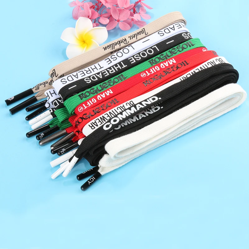 Custom Printed Drawcord Hoodie String - Sustainable & Durable