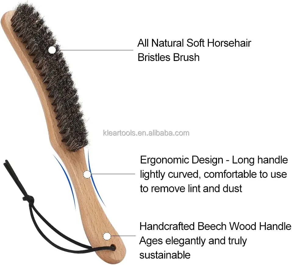 Felt Hat Brush - Wood Hat Brush for Cleaning Cowboy Hats