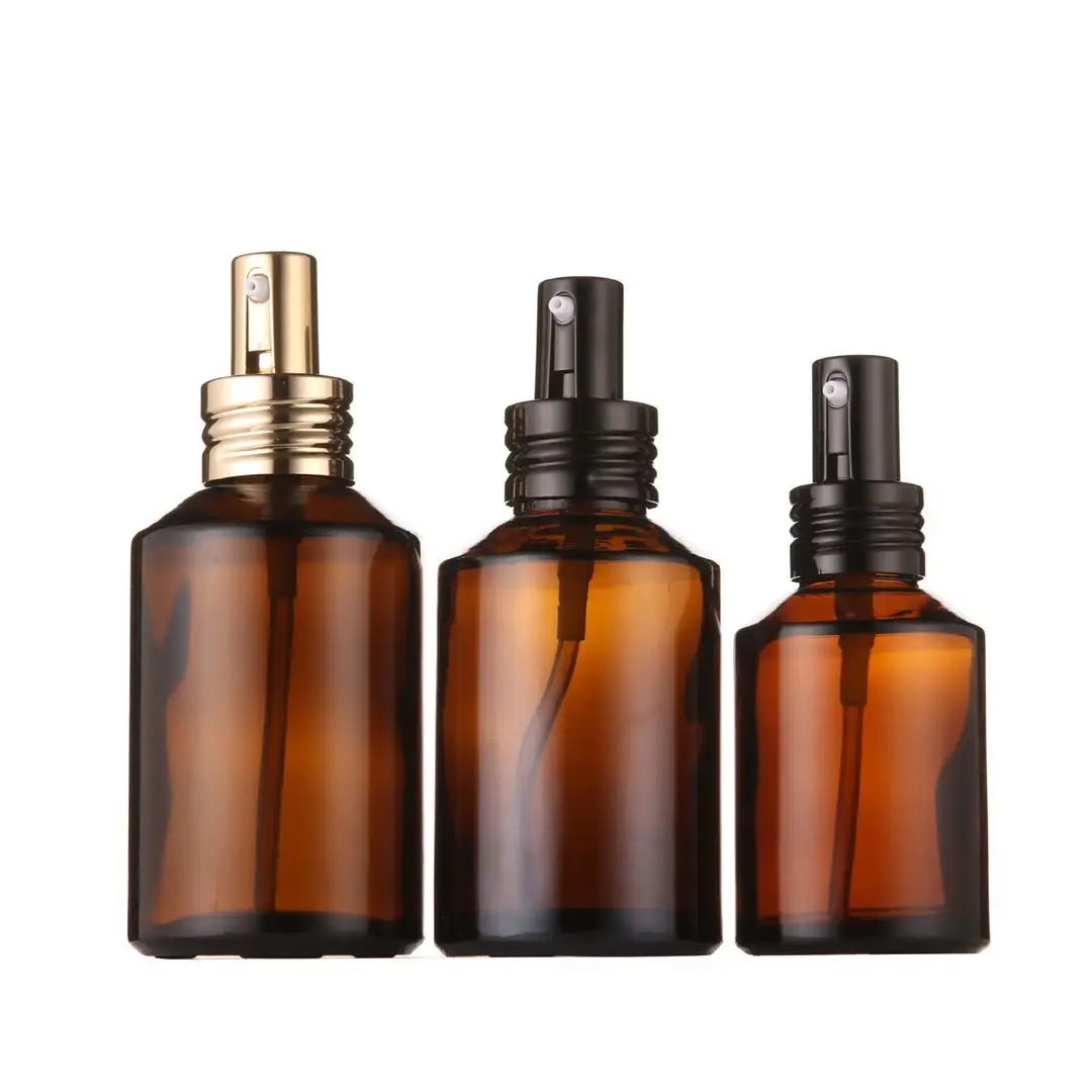 Cosmetic Packaging - Clear Frosted Lotion Containers