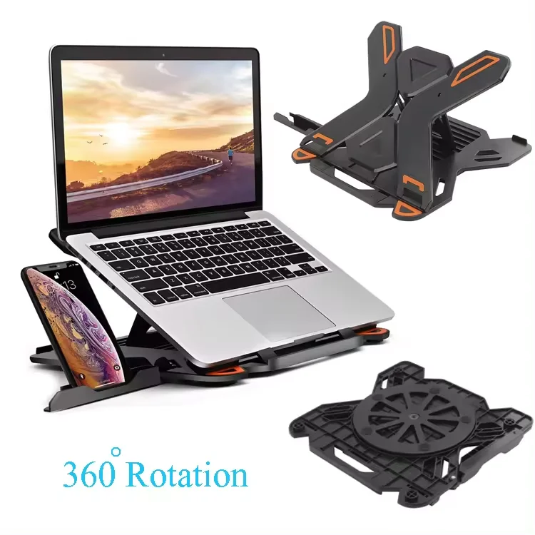 360 Rotating Laptop Stand - Adjustable & Versatile Holder