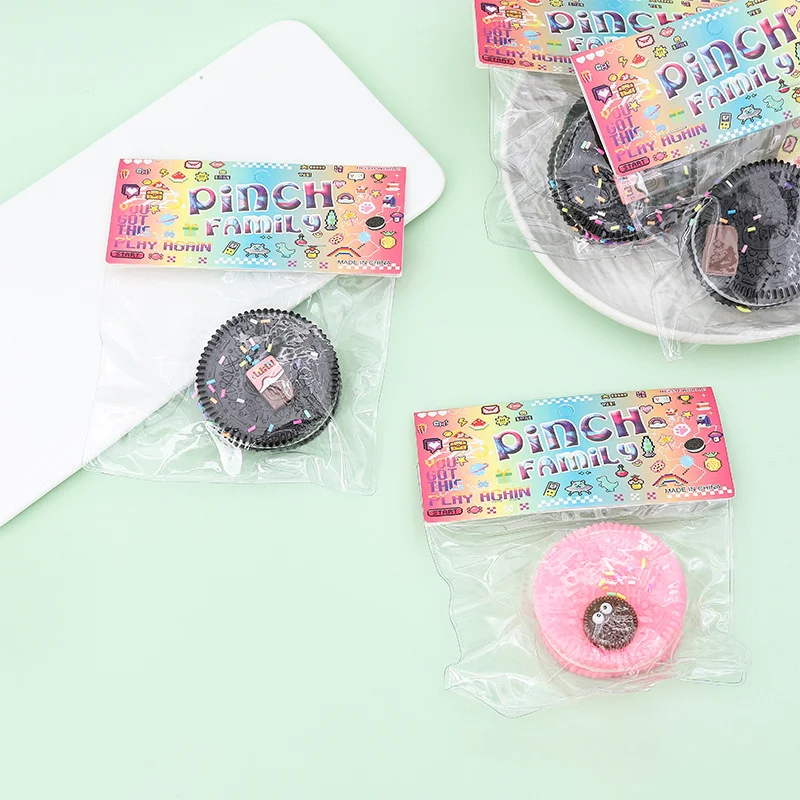GL Children Simulation Squishy Oreo - Stress Relief Toy
