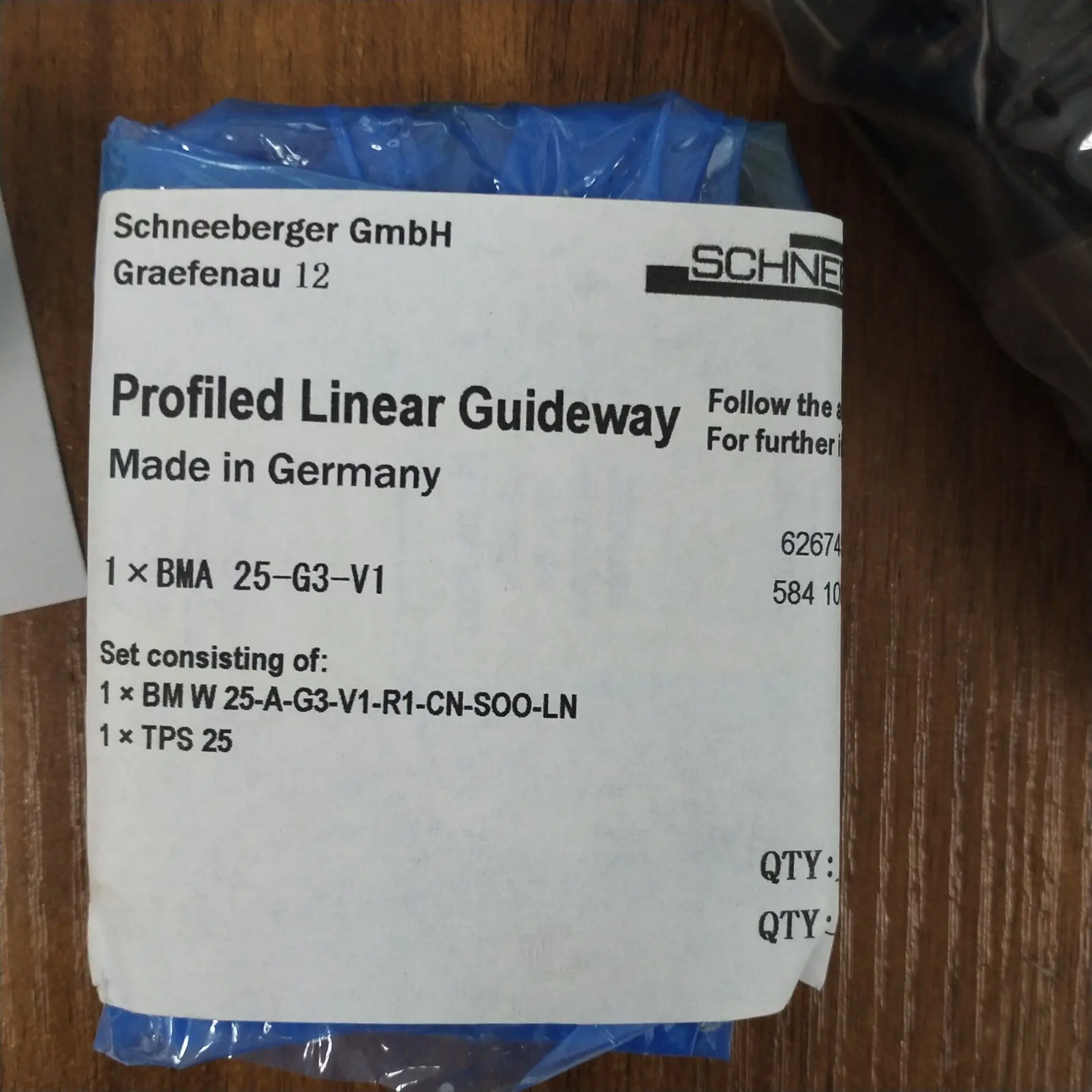 Schneeberger Linear Motion Guide Mrd55 Mrd55-g1-v3 Mrd55-g2-v3 Linear ...