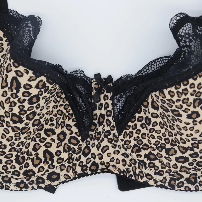 Wholesale Lace Leopard Sexy Adjuster Support Push up Bras