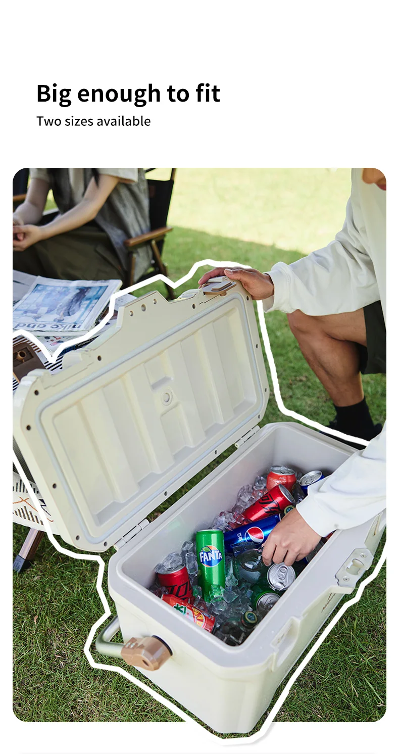 Insulated Camping Cooler Box - Perfect for Outdoor Food