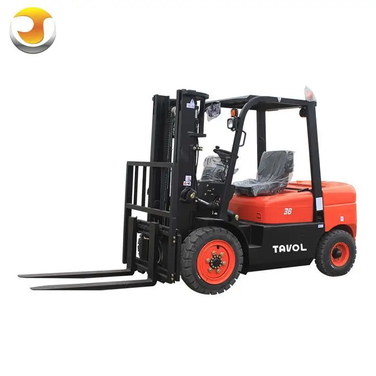 Hydraulic Control Diesel Forklift With Electric Control And Gasoline ...