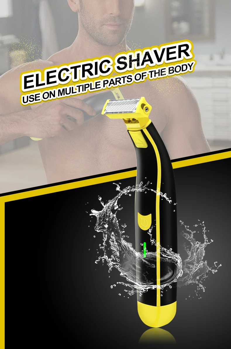 Waterproof Electric USB Rechargeable Man Shaver - KJ-3008