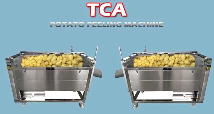 Tca Hot Sale Automatic Potato Washing And Peeling Machine - Buy ...