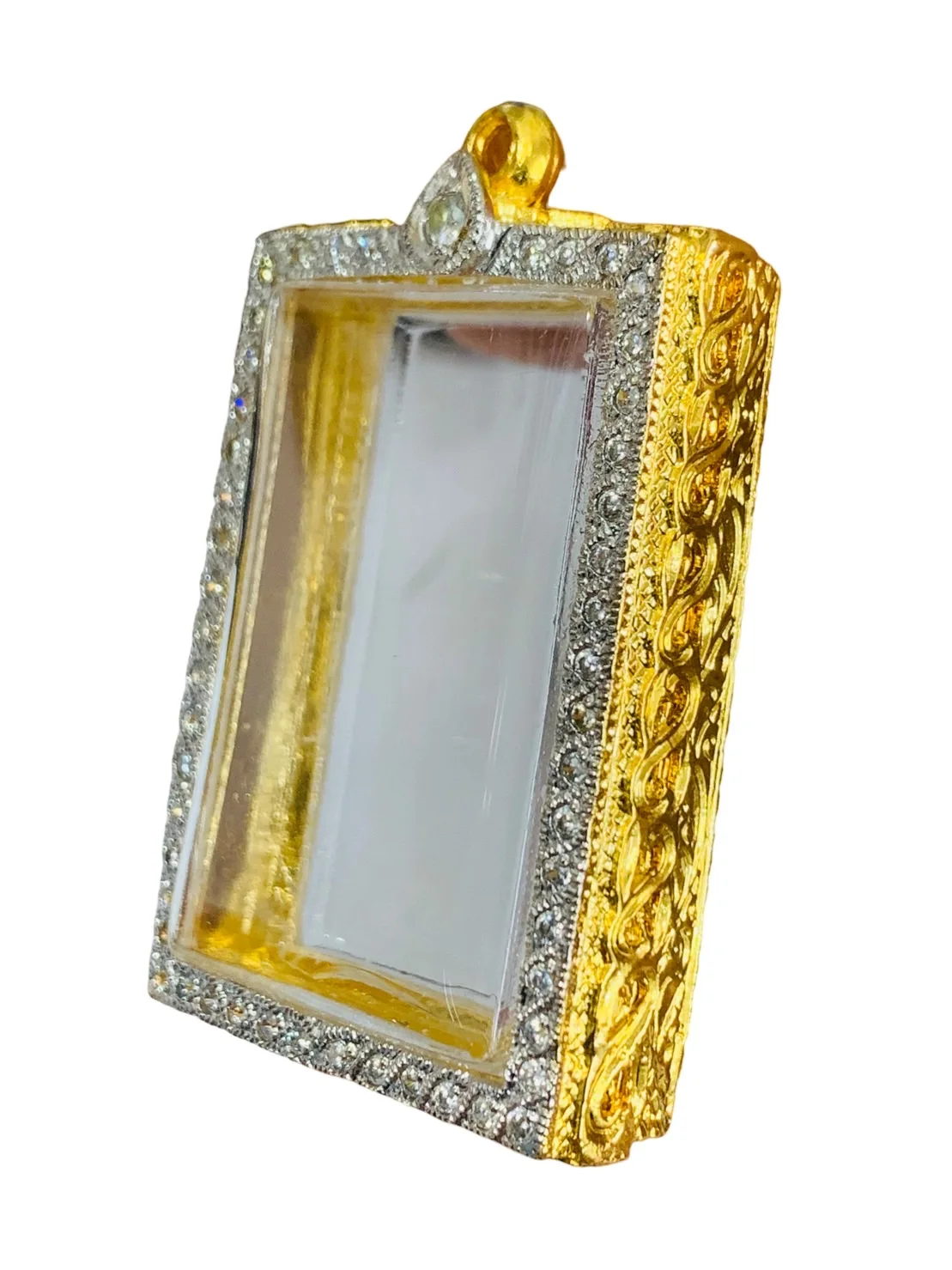 Gold Case Inlaid With Diamonds Somdej Style No.365 Premium Quality From ...