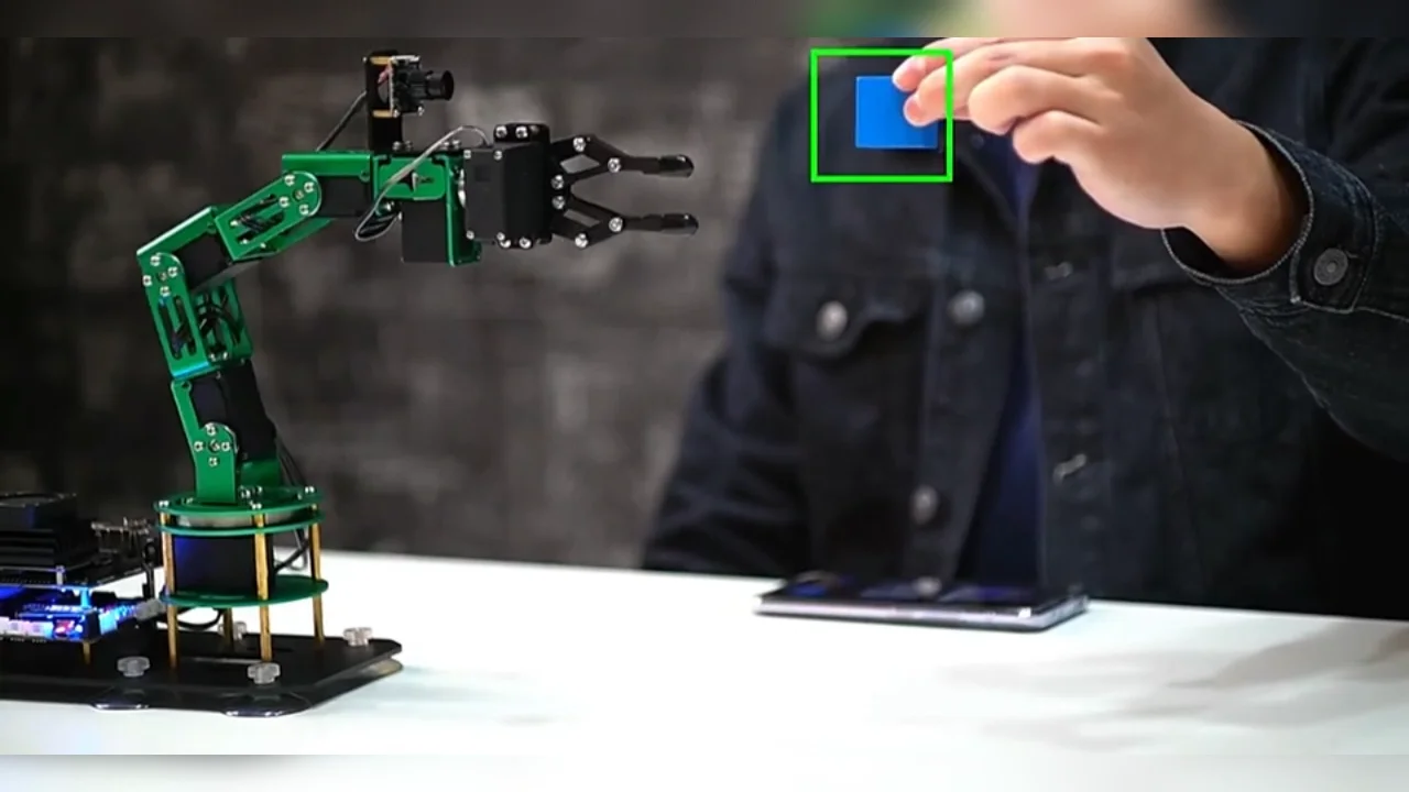 Dofbot Ai Vision Robotic Arm With Ros Python Programming For Jetson 