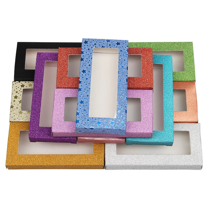 Eyeshare Custom Logo Printed Colored Cartoon Paper Box Eyelash Glasses ...