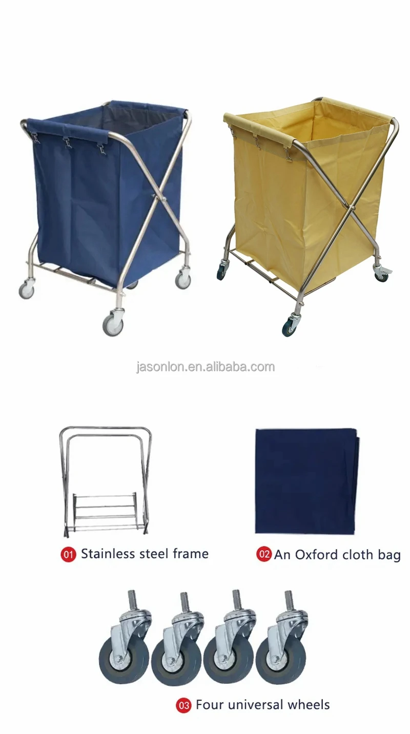 Stainless Steel Linen Cart - Durable & Versatile Solutions